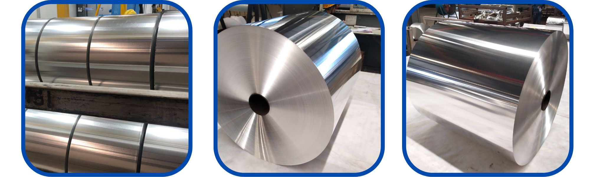 Aluminum Foil Large Rolls For Food Grade Packaging